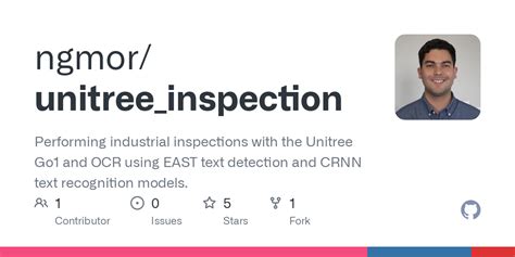 Github Ngmor Unitree Inspection Performing Industrial Inspections With The Unitree Go And