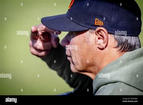 Rotterdam Coach T Hoen Evert Jan Of The Netherlands In Action Against France During The 2025