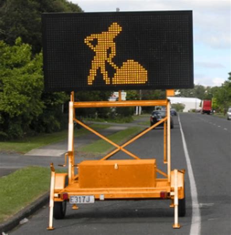Mobile Variable Message Sign Ledvision