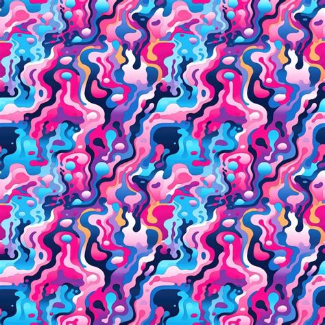 Premium Photo Seamless Abstract Background And Texture With Neural Pattern