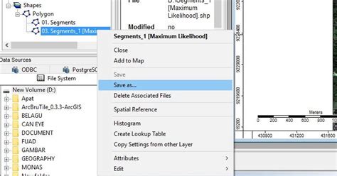 tutorial klasifikasi obia object based image analysis menggunakan