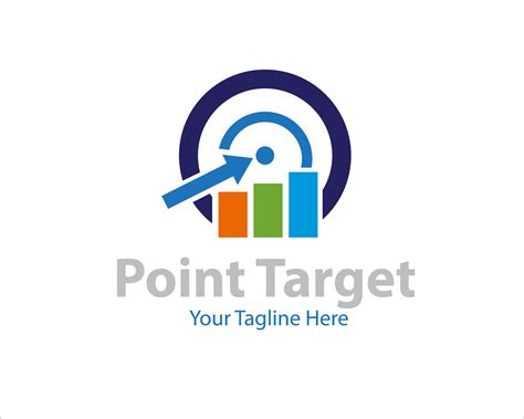 Point Target Financial Logo Designs Vector Art At Vecteezy