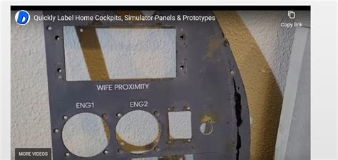 How To Quickly Label Home Cockpits And Flight Sim Panels Cockpit Designers X Plane Org Forum