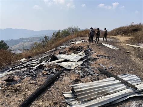 ချင်းတောင်သို့ တက်လာတဲ့ စစ်ကြောင်း ကြားဖြတ်တိုက်ခိုက်ခံရပြီး ၂၀ ဦးကျော