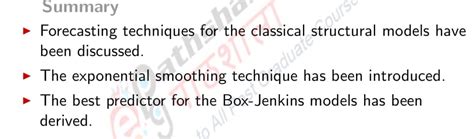 Forecasting Stochastic Processes And Time Series Analysis