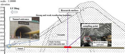 Geological Profile And Sampling Position Download Scientific Diagram