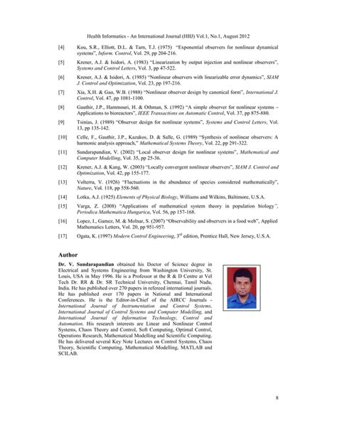 NONLINEAR OBSERVER DESIGN FOR L V SYSTEM PDF