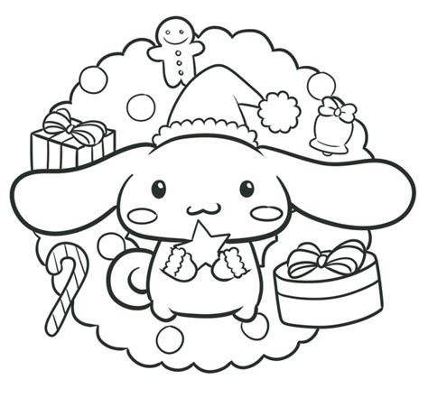 시나모롤 색칠공부