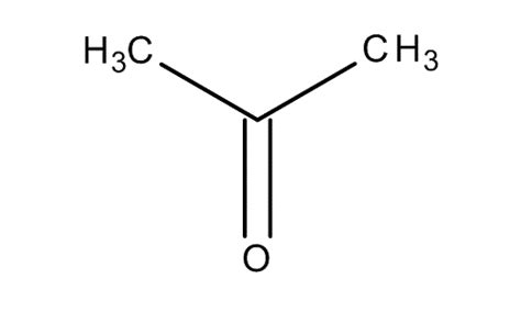 Acetone Structural Formula