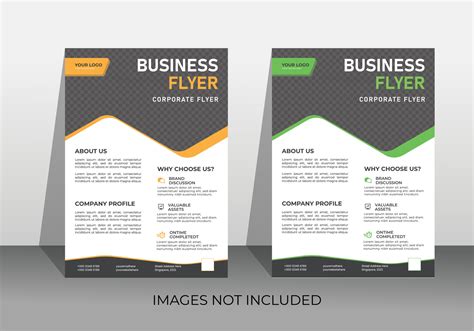 Modern Flyer Design Template Leaflet Presentation Book Cover