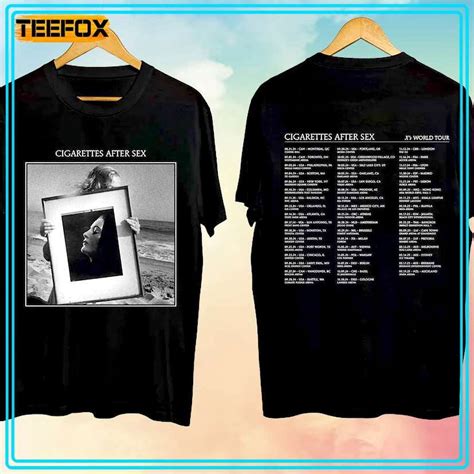 Tshirt Cigarettes After Sex Xs World Tour 2024 T Shirt