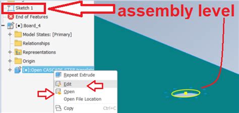 solved measuring and or extruding from imported step file autodesk