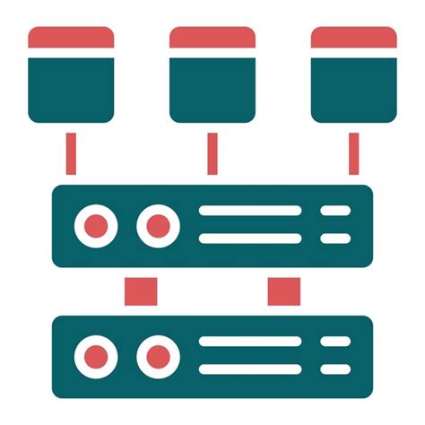 Premium Vector Data Modeling Icon Style