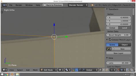 Ortho Camera And Modeling Blender Artists Community