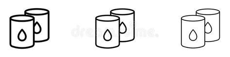 Oil Storage Icon Vector Stock Vector Illustration Of Sign 348390916