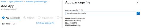 Deploy Network Printers Via Intune Binish Vargheses It Blog