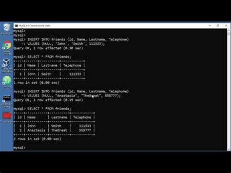 Guía De Uso Del Comando INSERT INTO En MySQL MySQL YA