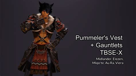 Pummelers Vest Gauntlets Tbse X Xiv Mod Archive