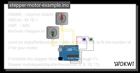 Stepper Motor O Maychel Copy 5 Wokwi Esp32 Stm32