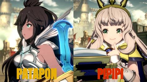 Gbvsr High Level Gameplay Patapon Zooey Vs Pipipi Cagliostro Youtube