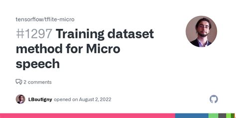 Training Dataset Method For Micro Speech Issue Tensorflow Tflite Micro GitHub
