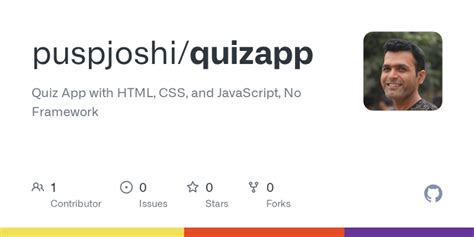 Pusp Raj Joshi On Linkedin Github Puspjoshiquizapp Quiz App With Html Css And Javascript No