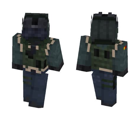 Download Jager Rainbow Six Siege Minecraft Skin For Free