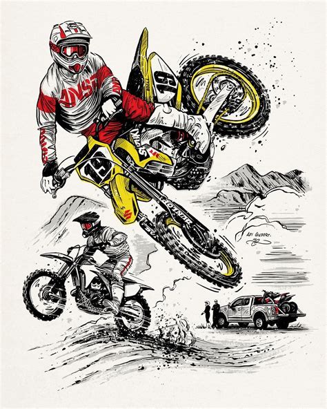Кросс Tatoo Motocross, Motocross Racer, Motorcross Bike, Dirt Bike ...