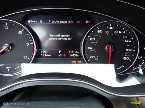 2018 Audi A6 20 Tfsi Premium Plus Quattro Gauges Photos