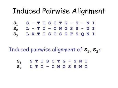 Ppt Multiple Sequence Alignment Powerpoint Presentation Free