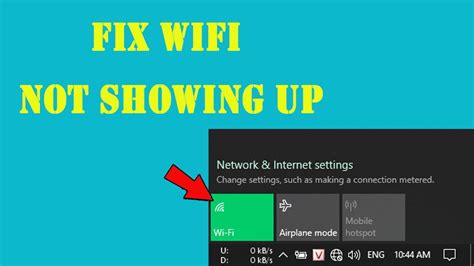 How To Fix WiFi Not Showing Up On Windows YouTube