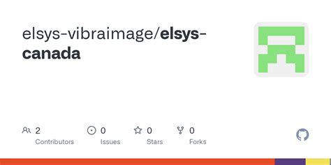 github elsys vibraimage elsys canada