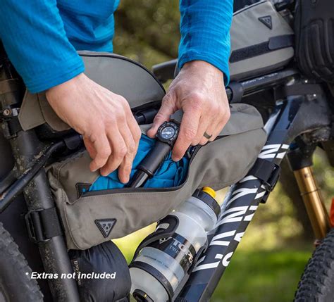 Topeak Midloader 6 Litre Frame Bag Green Bikebug