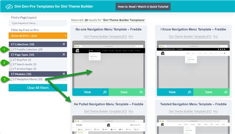 18 Divi Navigation Menus That Will Save You A Ton Of Time Black