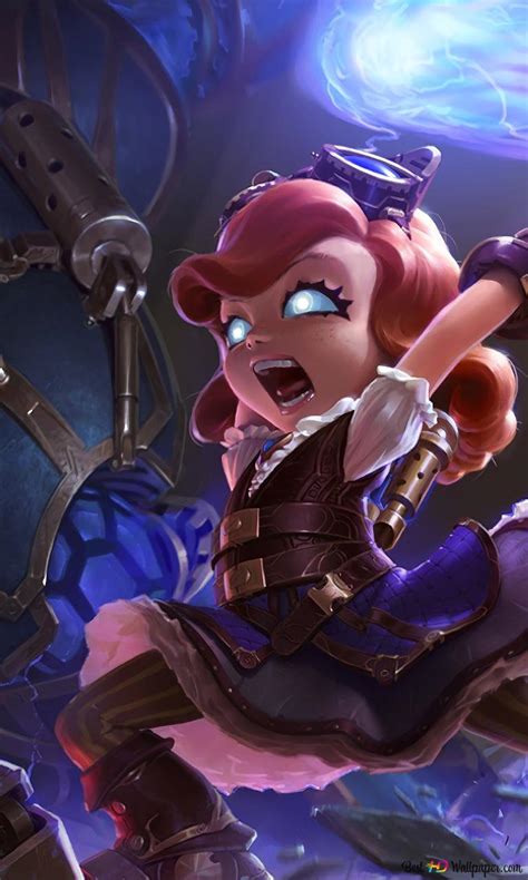 Hextech Annie Splash Art 英雄聯盟 Lol 4k 壁紙下載
