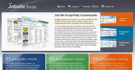Job Site Script Readymade Job Script Php Job Script Job Site Script