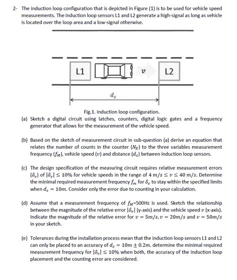 2 The Induction Loop Configuration That Is Depicted Chegg Com