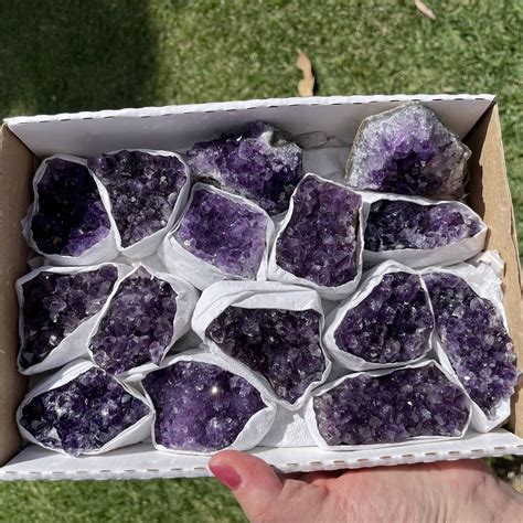 Amethyst Crystal Cluster A Grade A A Grade The Rock Crystal Shop