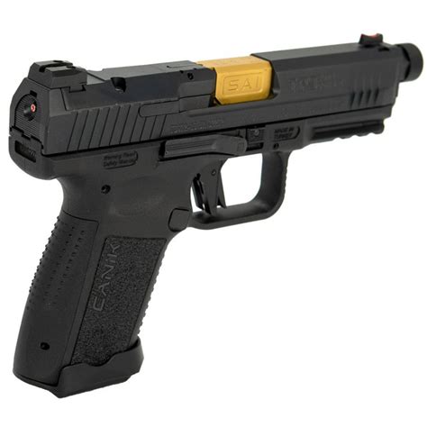 Buy Canik X Salient Arms Tp9 Elite Combat Airsoft Pistol Black Gold Camouflageusa