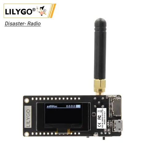 LILYGO TTGO Disaster Radio LoRa V ESP Module Mhz Inch OLED WIFI