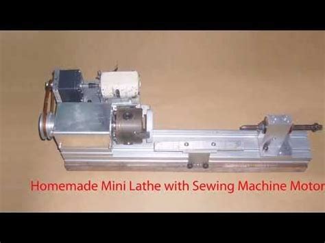 DIY Lathe Mini Lathe Homemade Chuck Spindle Wood Metal Drill CNC Machine Tailstock Router