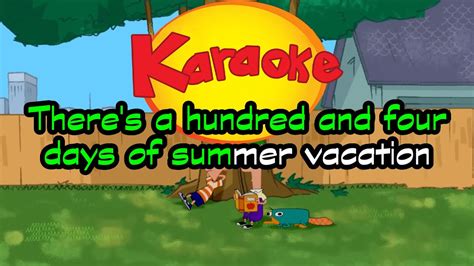 Phineas And Ferb Intro Karaoke Youtube