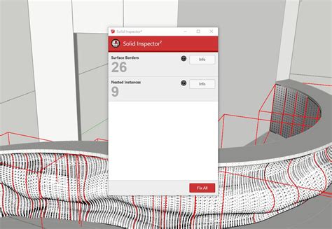 How To Solve The Surface Borders And Nest Instances For Create Organic Shape Sketchup