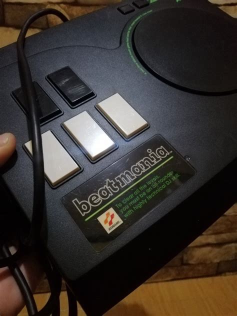 KONAMI BEATMANIA Controller Ascii ASC BM PS Playstation Made In Japan Video Gaming