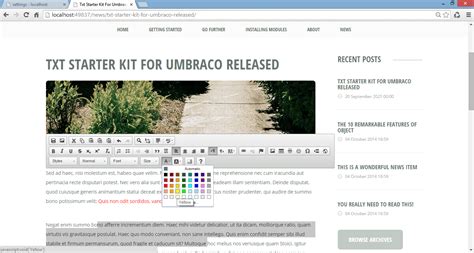 UCKEditor Our Umbraco Com