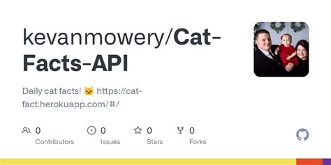 GitHub Kevanmowery Cat Facts API Daily Cat Facts Https Cat Fact Herokuapp