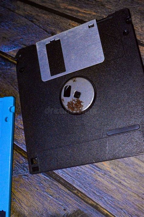 Floppy Disks Were Once Very Commonly Used To Store And Transfer Data From Computers Stock Photo