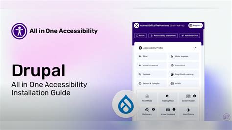 Skynet Technologies All In One Accessibility Drupal Module For Enhanced Website Inclusivity
