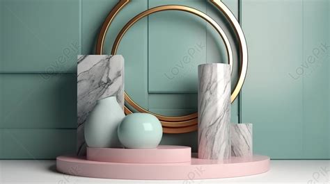 추상적인 개념을 갖춘 3d 생동감 있는 기하학적 연단 및 대리석 벽지 연단 배경 대리 배경 추상적 배경 이미지 Hd 연단 대리 추상적 배경 사진 무료 다운로드