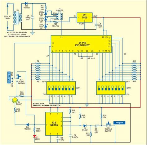 Eprom Programmer Schematic Diagram